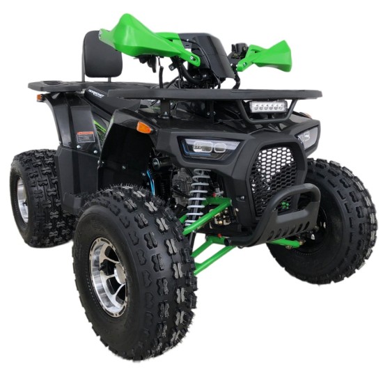 Atv 125cc Mini Rocket Hunter II Deluxe 8" automat 4T benzina verde ...