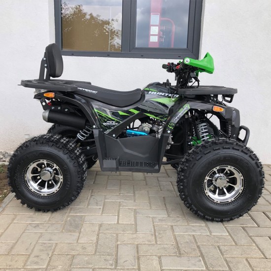 Atv 125cc Mini Rocket Hunter II Deluxe 8" automat 4T benzina verde ...